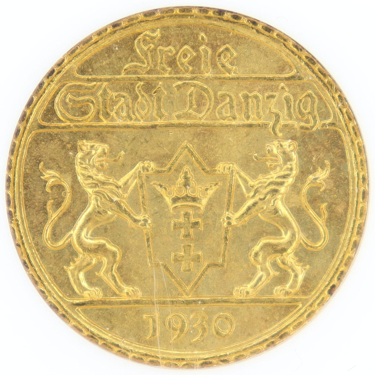 ダンツィヒ 1930年 ポーランド 25グルデン金貨 MS65 NGC – PRIME MINT